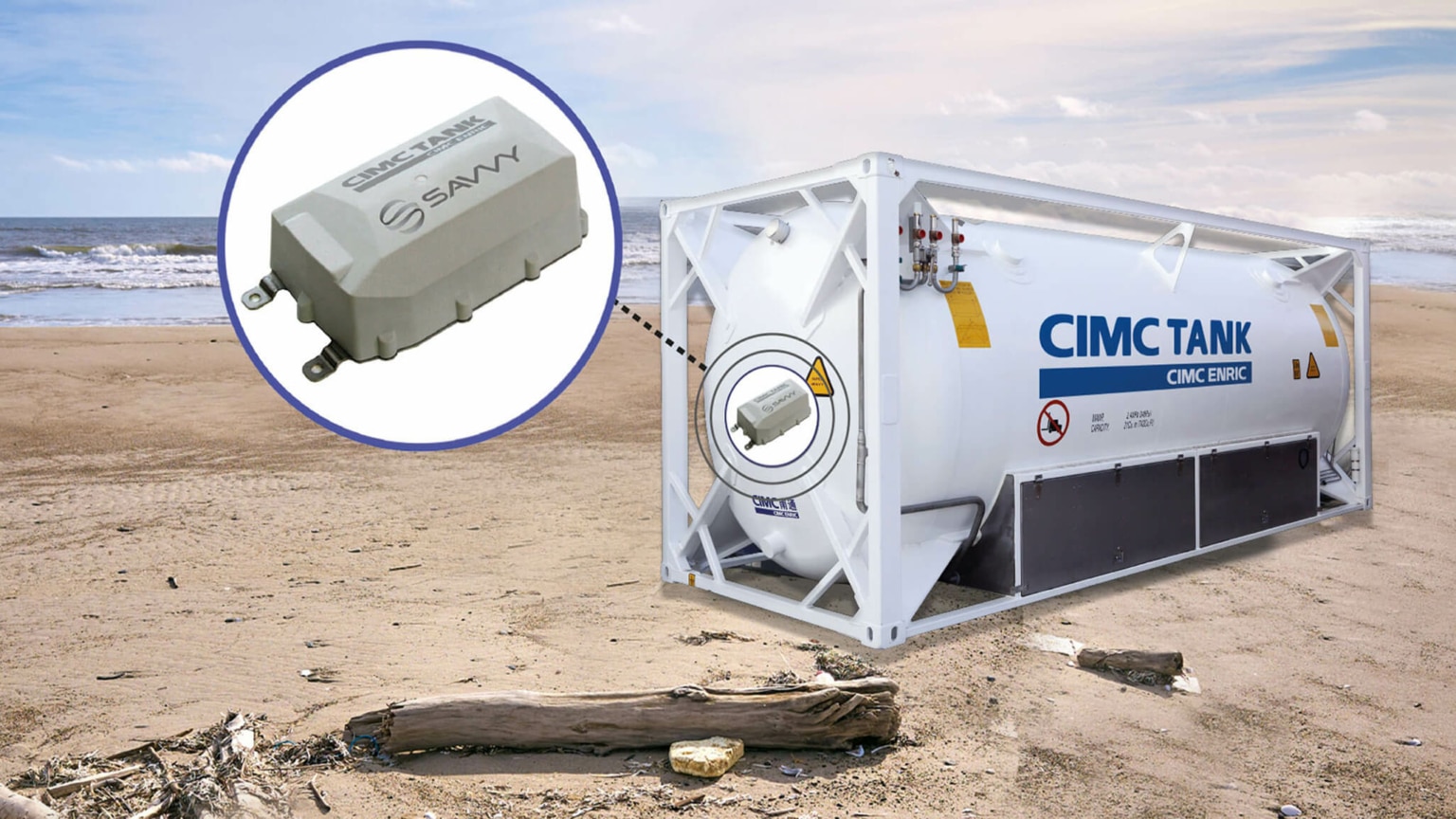 Hightech Telematik | für Container- und Schienengüter-Logistik