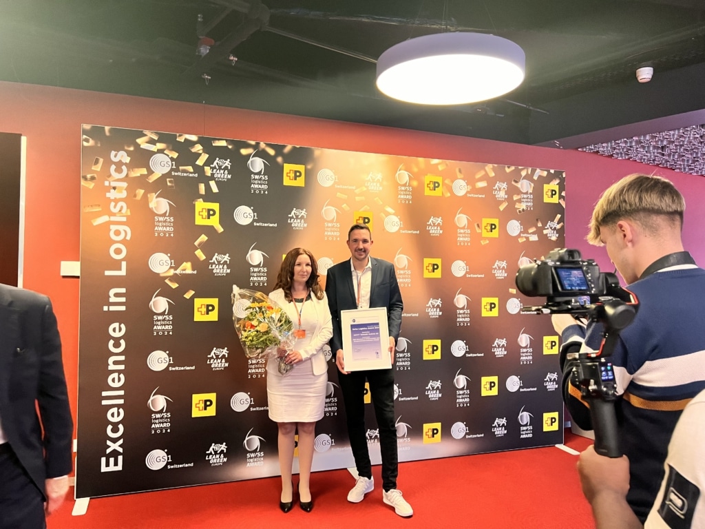 SAVVY's "Smart Bogie" at the Swiss Logistics Award Night 2024